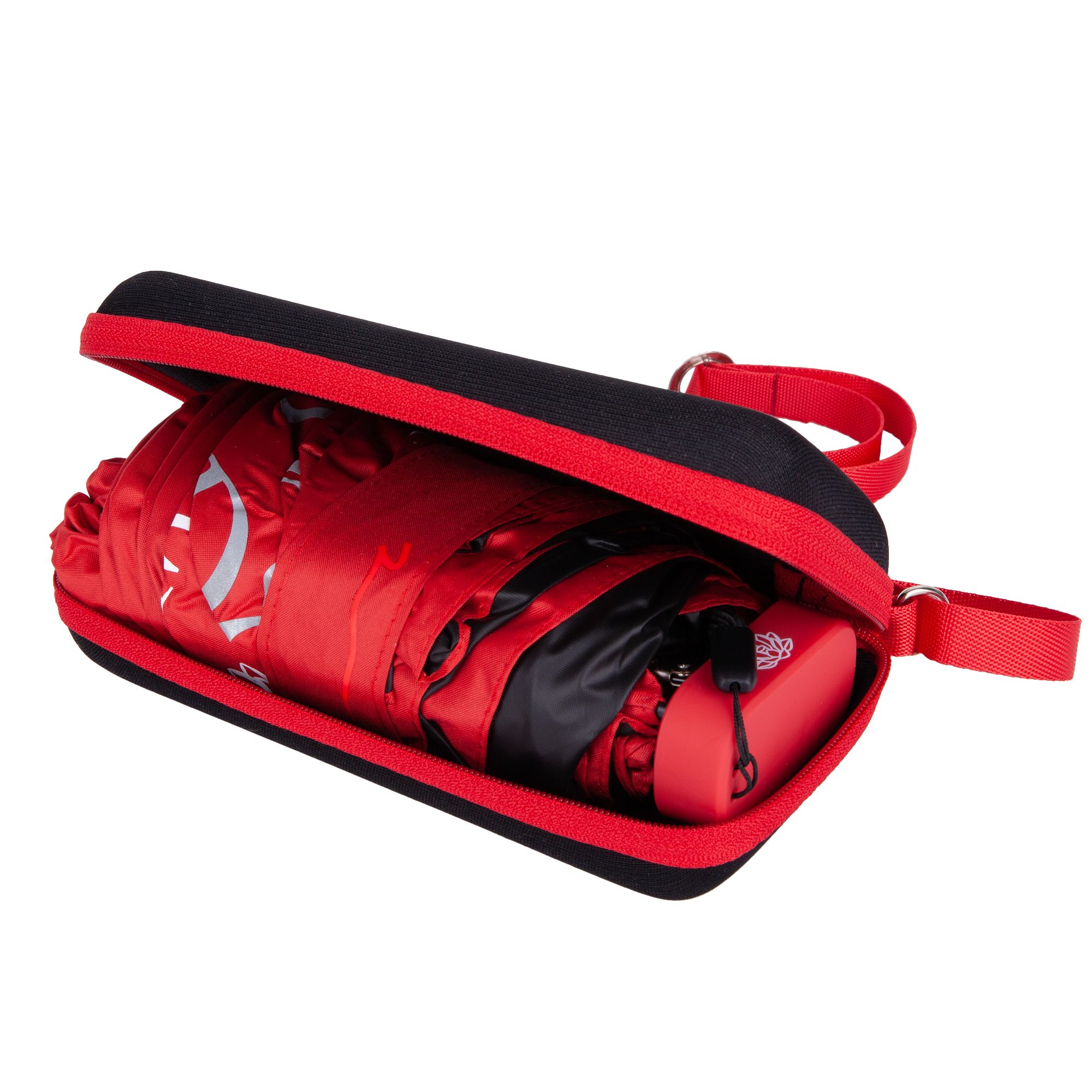 Зонт складной Color Action, в кейсе, красный (артикул 15842.50) оптом ...